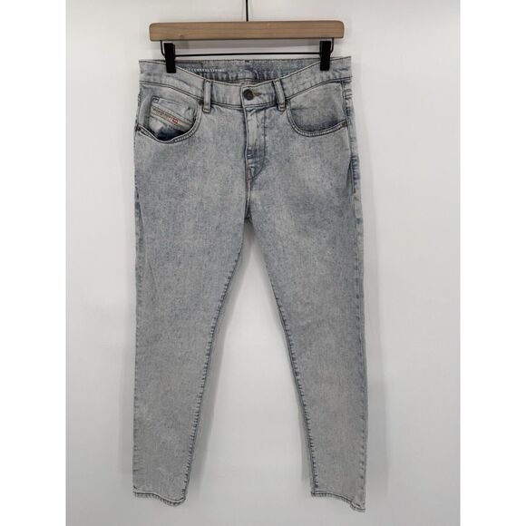 Diesel | Jeans | Diesel Mens Slim Fit Jeans 29 Dstrukt Blue White Wash ...